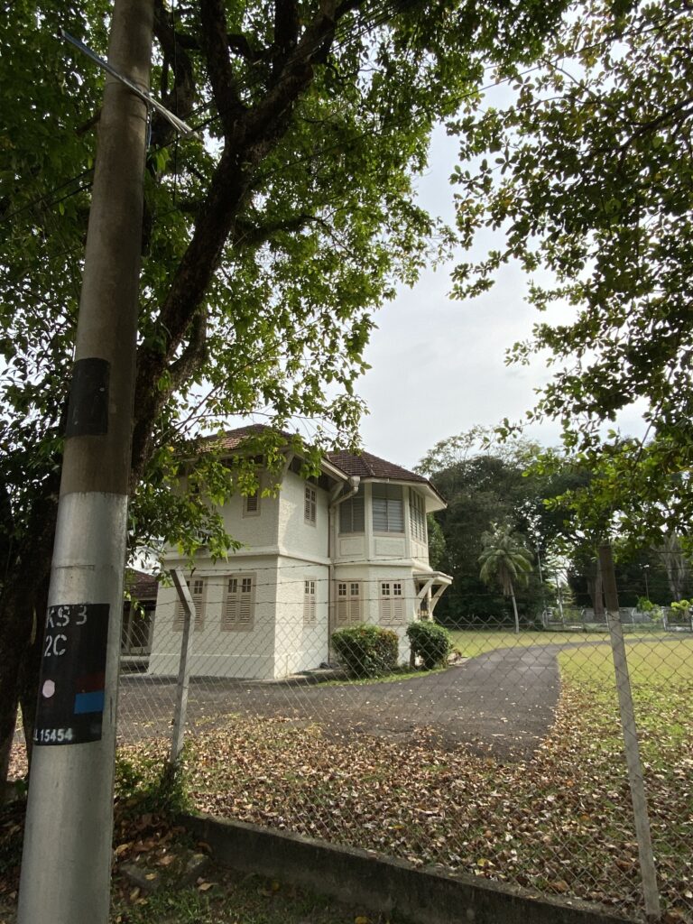 Eye-catching Government House on Jalan Perak: Set Back from the Road ...